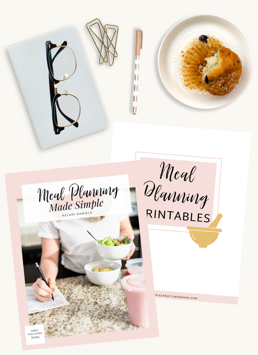 Meal Planning Made Simple (ebook) + Meal Planning Printable Pack – The Stay at Home Shop